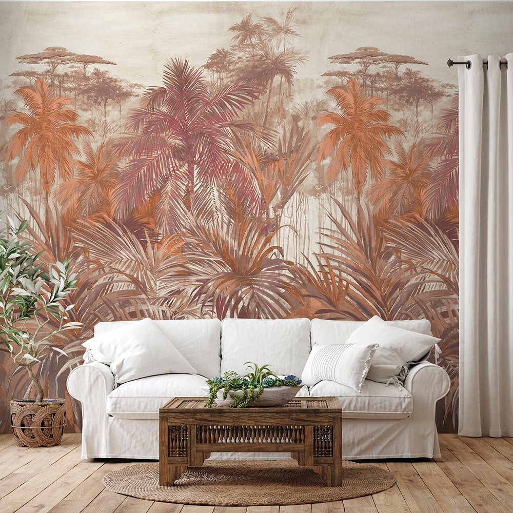 Caribbean II Selva Mural